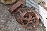 3 x Small Cast Wheels Including Furphy (Item# 29666) - GippsWares