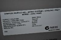 Dimplex Air Conditioning Unit Model DAC 14006 (Item# 30606) - GippsWares