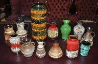 13 Pieces of German & West German Pottery (Largest Piece 42cm Tall ...