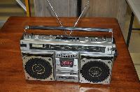 Vintage Sharp GF-8585 Ghetto Portable Boombox Radio Cassette Player ...