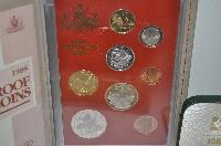 1988 Proof Coin Set & 1988 Proof Silver Ten Dollar Coin (Item# 33407 ...