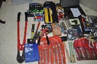 Quantity of Assorted Tools Includes Cutters, Spanners, Mullets, Drill ...