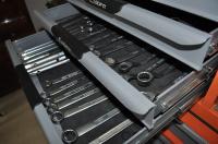 Calibre Tool Box on Wheels with Contents Including Sidchrome Spanners ...